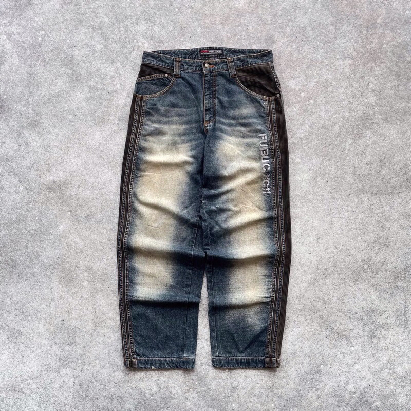Jual Fu*bu Faded Y2K Baggy Jeans | Baggy Pants | Faded Jeans | Shopee ...