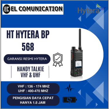 Jual HT Hytera BP568 VHF Digital DMR Analog Semi Keypad USB C ORI BP 568 | Shopee Indonesia