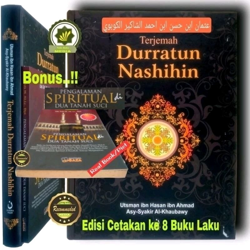 Jual Buku Terjemah Kitab DURRATUN NASIHIN + BONUS Buku PENGALAMAN ...