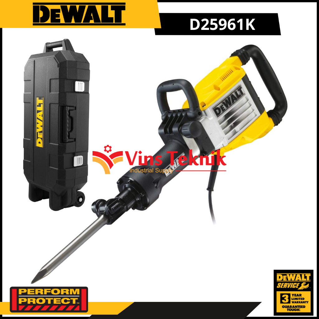 Jual Mesin Bobok Beton Jack Demolition Hammer D25961 Dewalt D25961K ...