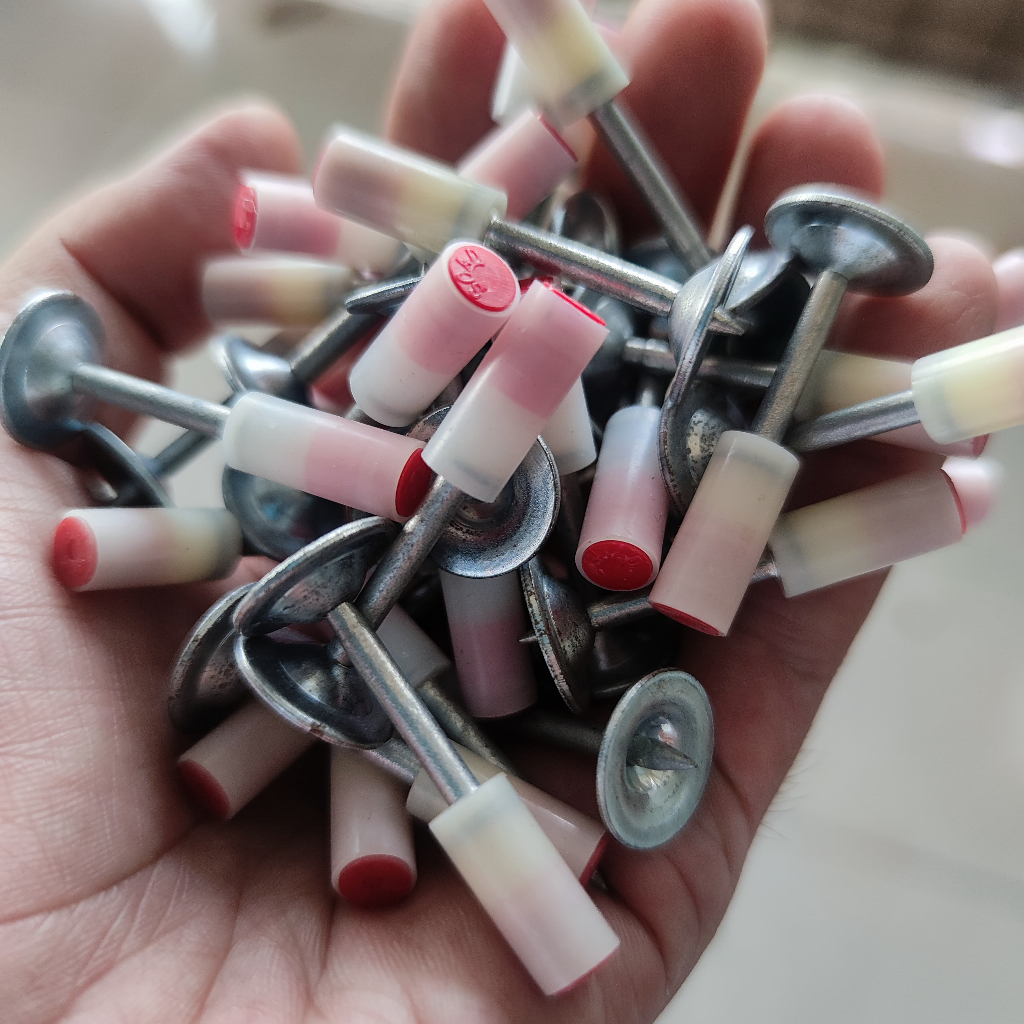 Jual PAKU TEMBAK BETON ISI ULANG PAKU RAMSET NAILGUN NAIL ISI 100 PCS 7 ...