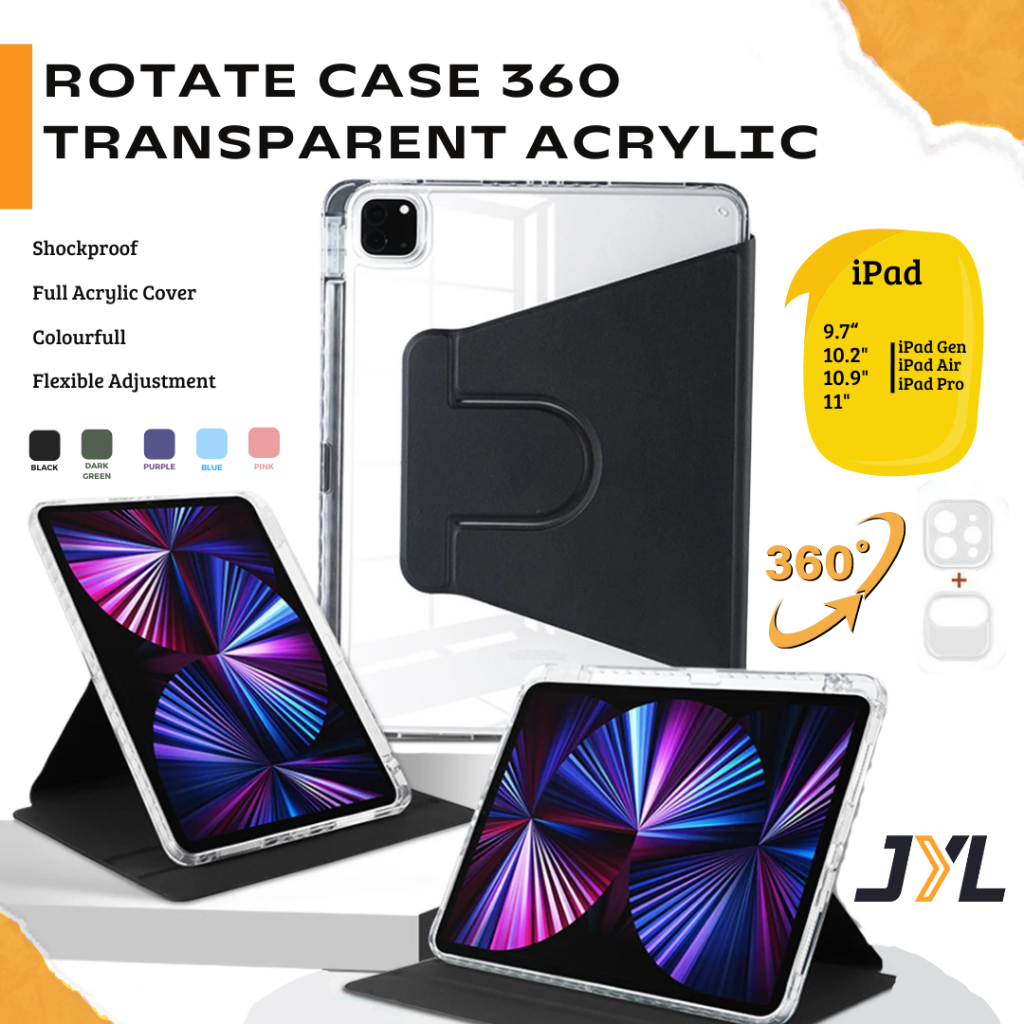 Jual Casing iPad 720 360 Derajat iPad Air M2 11inch Gen 10 10.9" Air 4/ ...