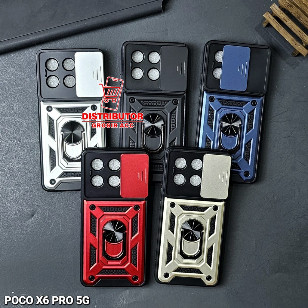 Jual POCO X6 PRO 5G CASE TRANSFORMER SLIDE CASE ROBOT CASE POCO X6 PRO ...