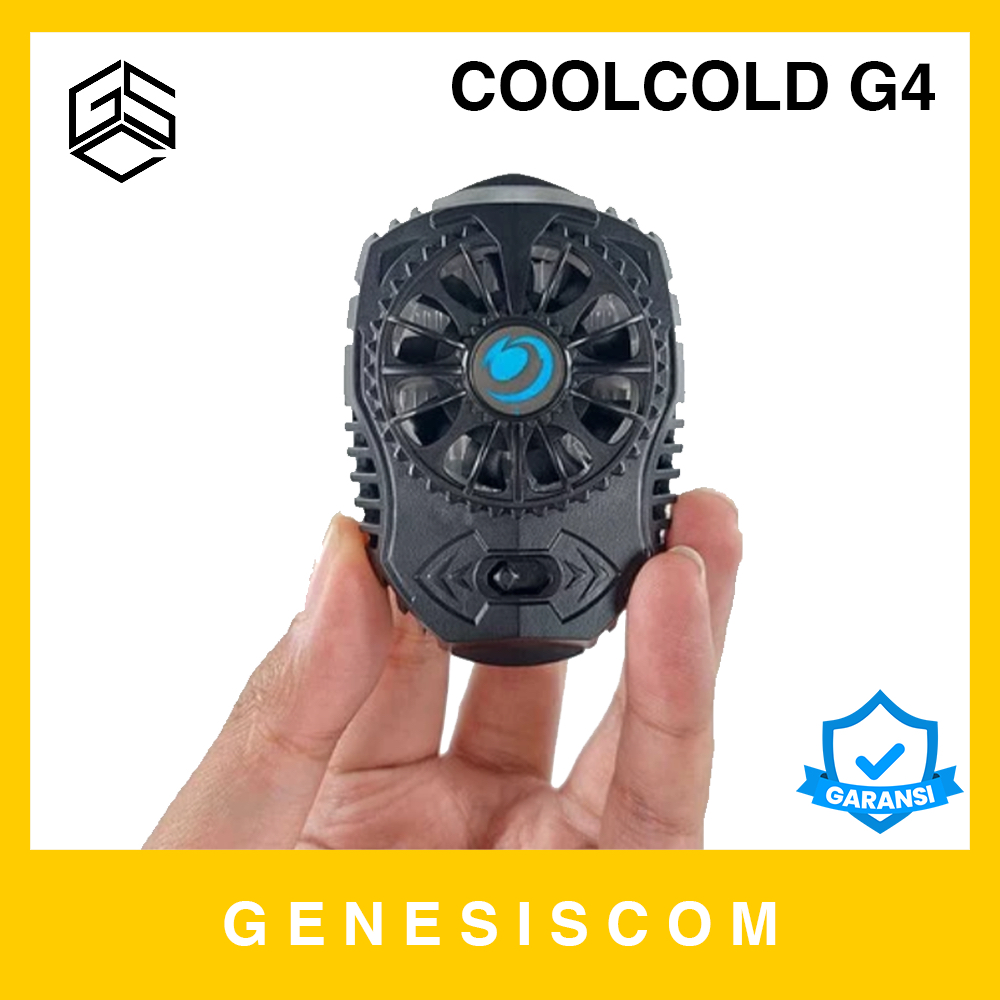 Jual Smartphone Cooler Fan COOLCOLD G4 RGB Clip Gaming Pendingin Handphone HP Mobile Cooling ...