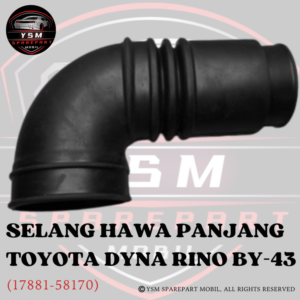 Jual Selang Hawa Filter Udara Toyota Dyna Rhino / Dina Rino BY42 14B ...