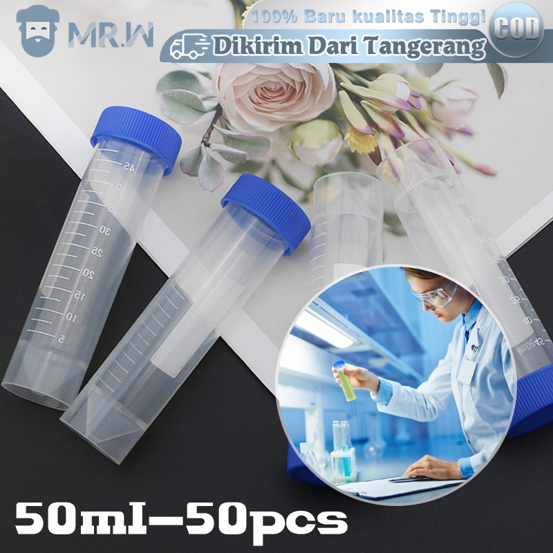 Jual Tube Sentrifuge 50pcs Tabung Centrifuge Tube 50ml Falcon Tube ...