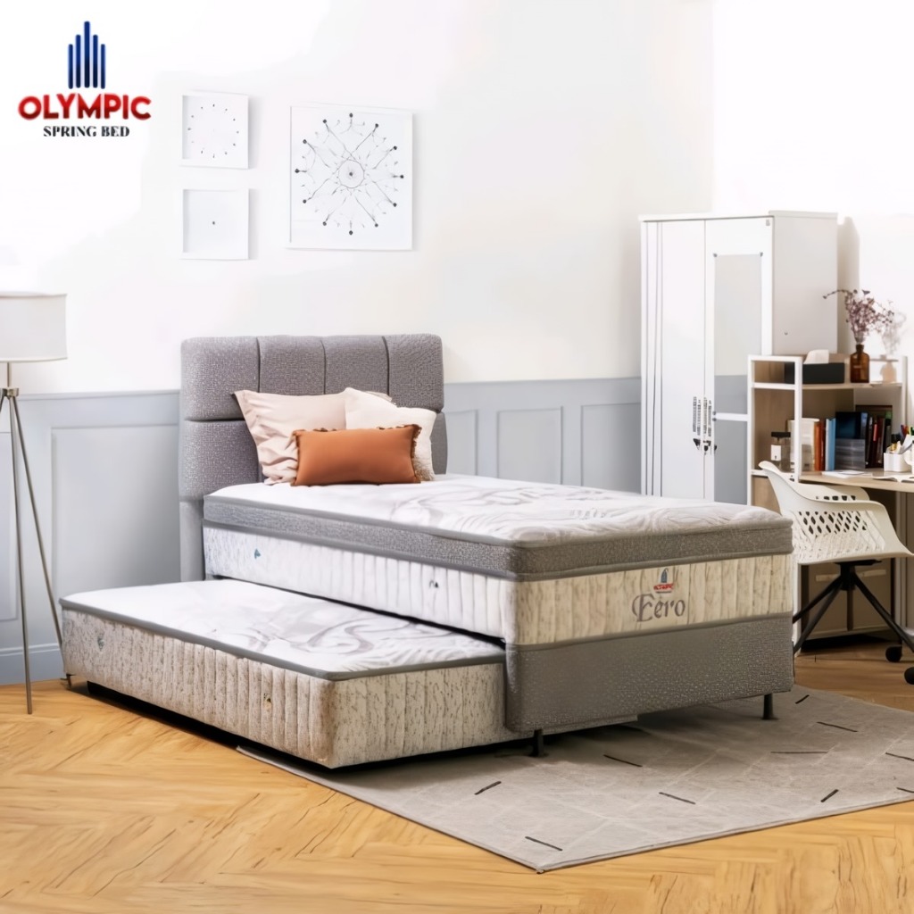 Jual SPRING BED OLYMPIC 2 in 1 PLUSTOP atau KASUR SPRING BED SORONG ...