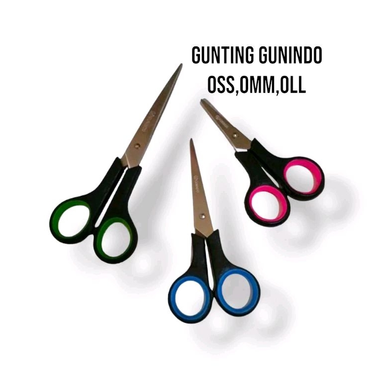 Jual gunting kertas kecil gunindo / gunting kertas besar/ gunting murah ...