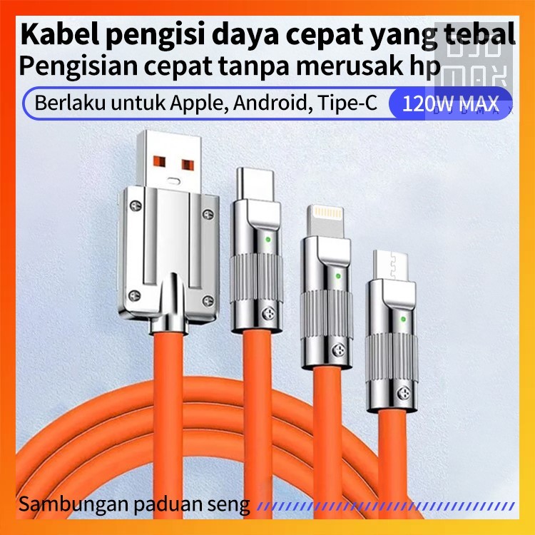 Jual DJDMax 120W kabel Data Fast Charging Super Charger Ip Type c USB To Tipe C PD Micro Usb FOR ...