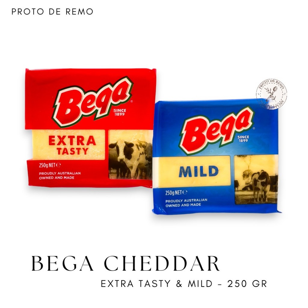Jual Bega Cheddar Extra Tasty - Mild - 250gr | Shopee Indonesia