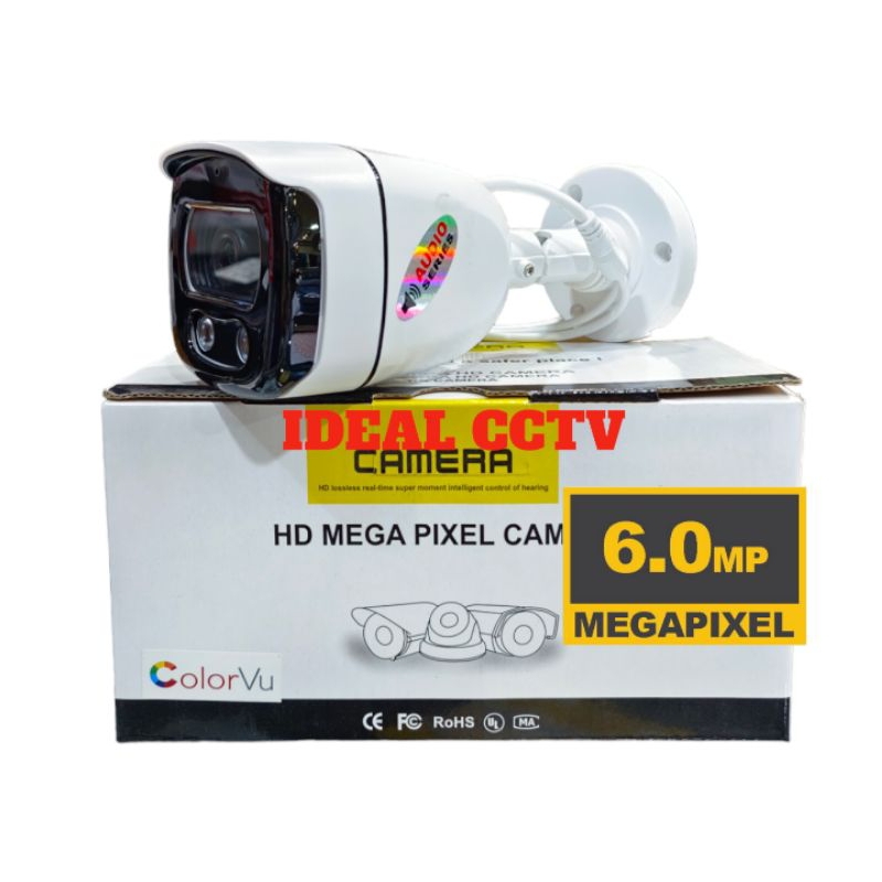 Jual CAMERA CCTV OUTDOOR COLORVU 6MP FULLHD 1080P 24 JAM BERWARNA ...