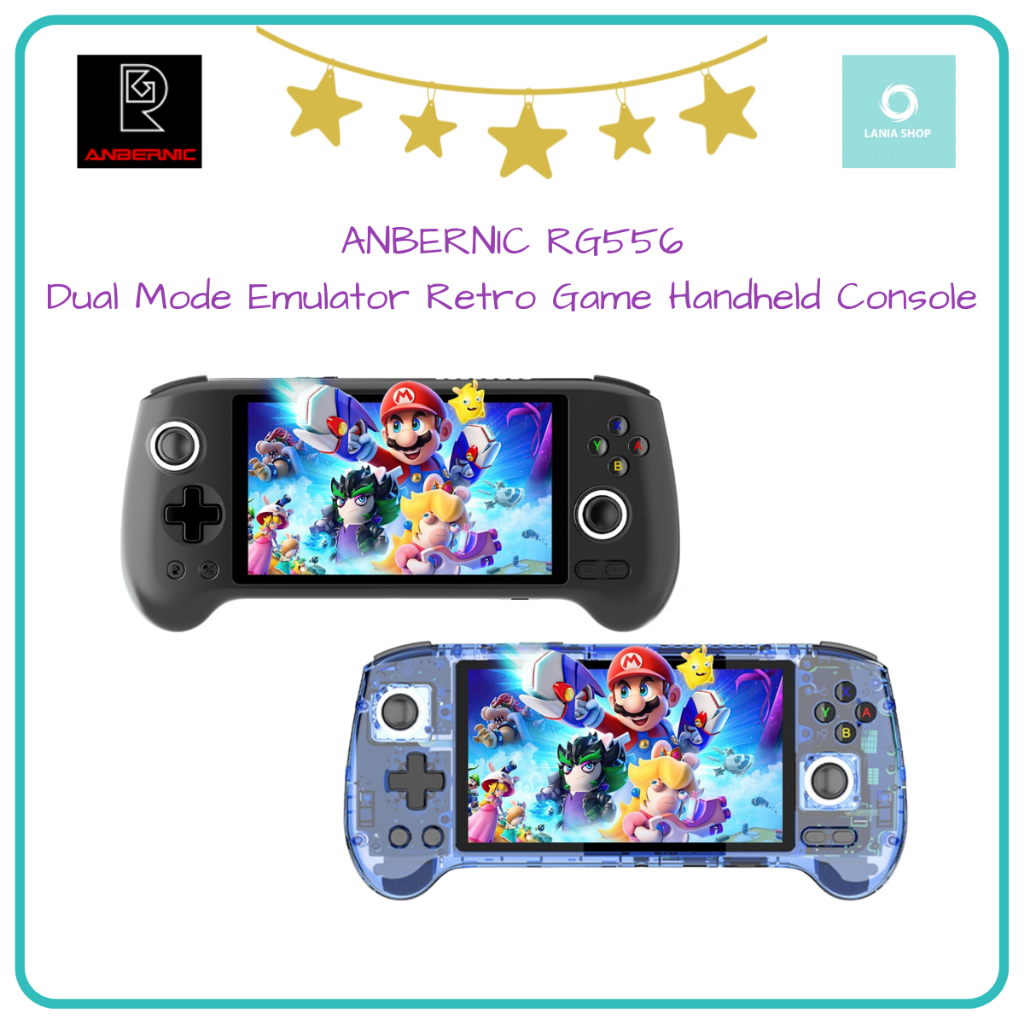 Jual ANBERNIC RG556 - Dual Mode Emulator Retro Game Handheld Console ...