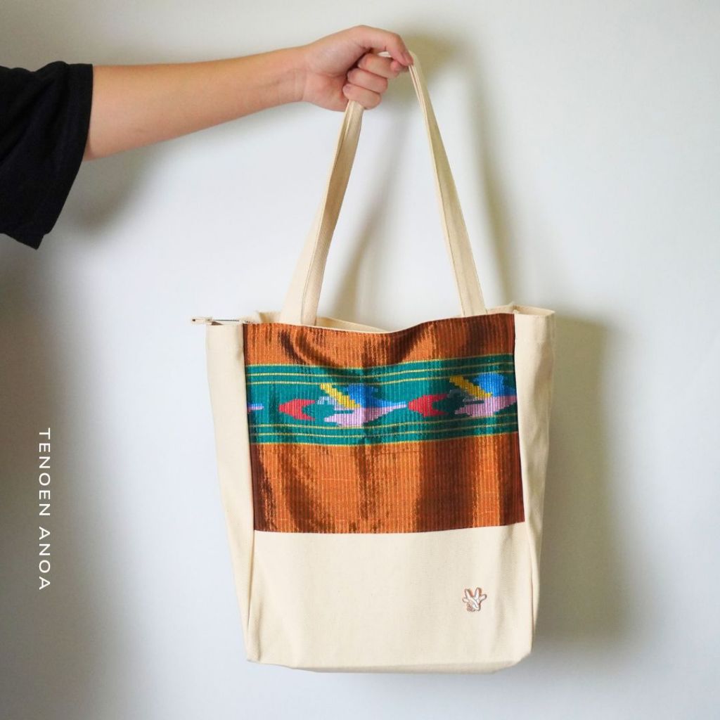 Jual TOTEBAG TENOEN ANOA TOLAKI RISING WARNA GOLD | Shopee Indonesia