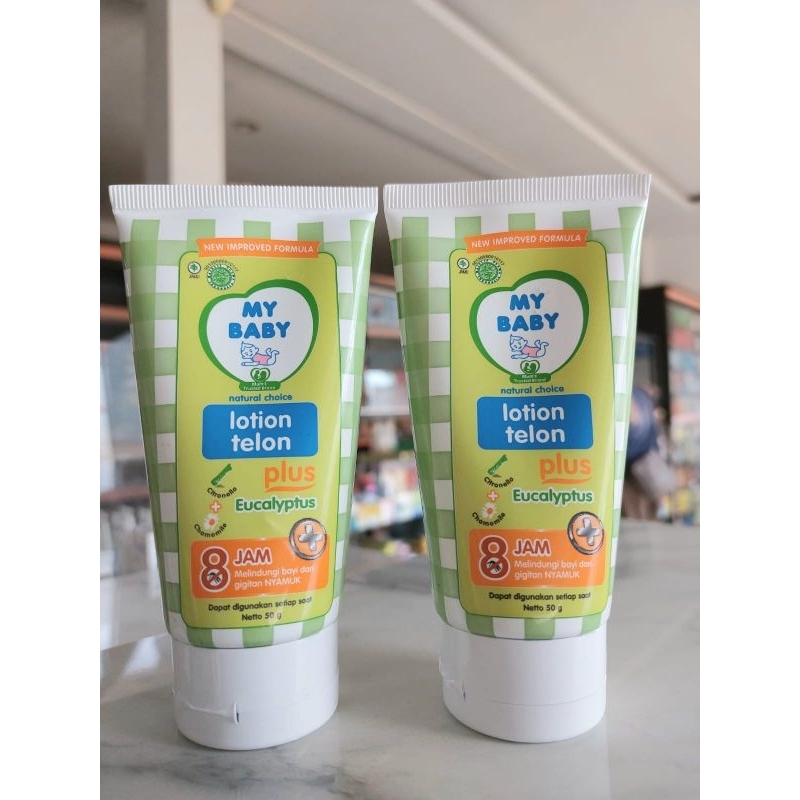 Jual my baby lotion telon plus 50g | Shopee Indonesia