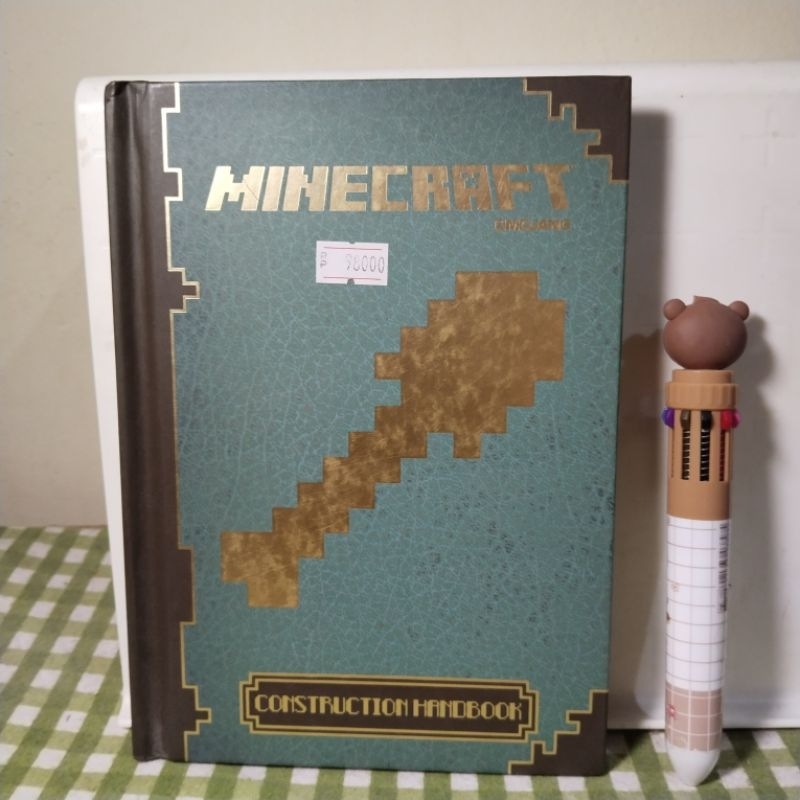 Jual Buku Mojang Minecraft: CONSTRUCTION HANDBOOK | Shopee Indonesia