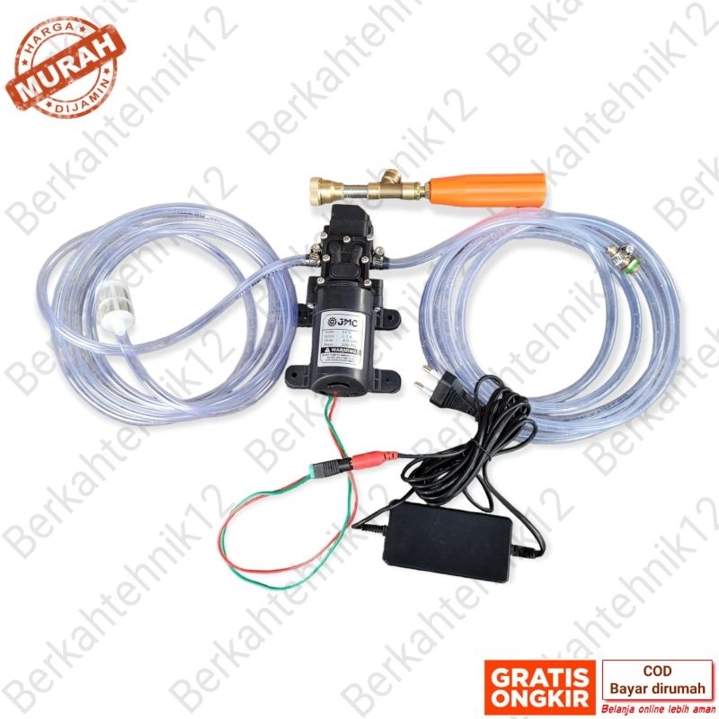Jual (PAKET MURAH) Alat cuci motor mobil listrik jet cleaner steam DC ...