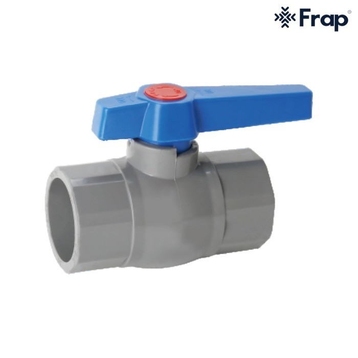 Jual Ball Valve PVC 06 Merk FRAP ukuran 1 inch | Shopee Indonesia