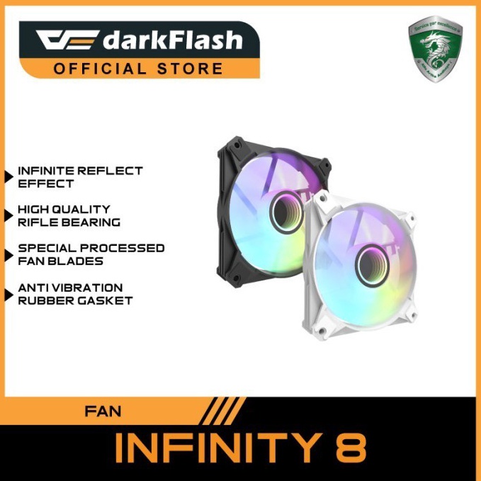 Jual Penjualan Terbanyak FAn Casing darkFlash INFINITY 8 ARGB Fan ...