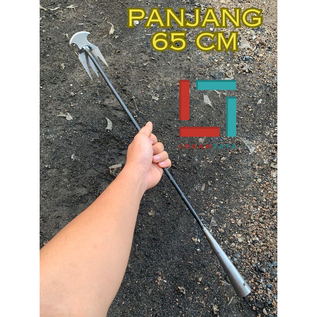 Jual Alat Pencabut Rumput Liar Di Halaman Rumah Panjang 65 cm / Garpu ...