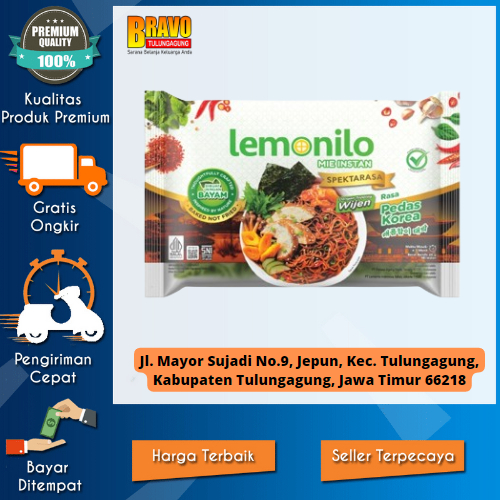 Jual Bravo Supermarket Tulungagung - Lemonilo Mie Instan Goreng Pedas Korea 68g | Shopee Indonesia