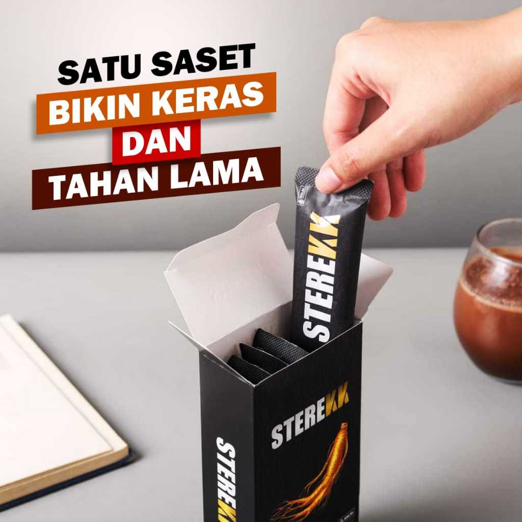Jual Minuman stamina STEREKK 5 sachet rasa coklat swiss | Shopee Indonesia