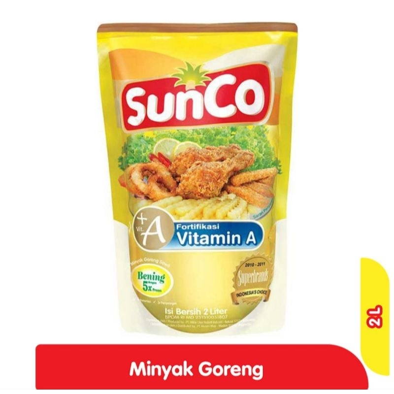 Jual SUNCO MINYAK GORENG 2L Delover 1.1 | Shopee Indonesia