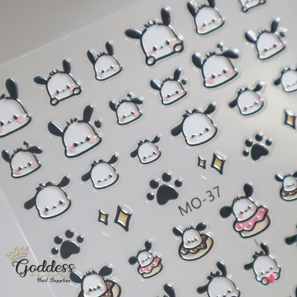 Jual NAILART STICKER 3D STIKER KUKU TIMBUL NAIL EMBOSS STICKER ...