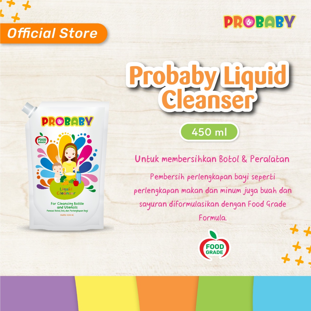 Jual Probaby Liquid Cleanser 450ml | Shopee Indonesia