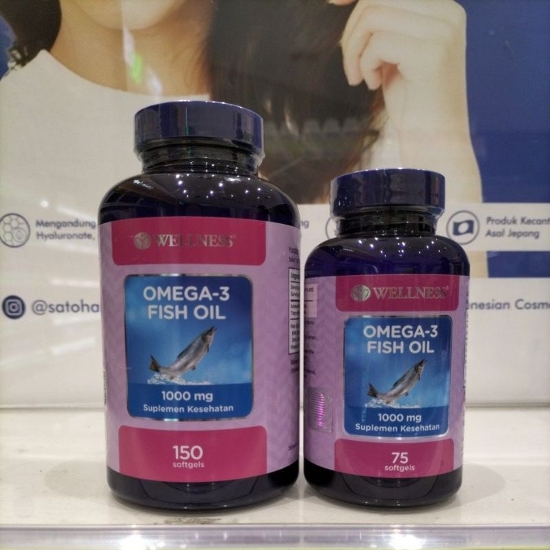 Jual Wellness Omega 3 Fish oil | Shopee Indonesia