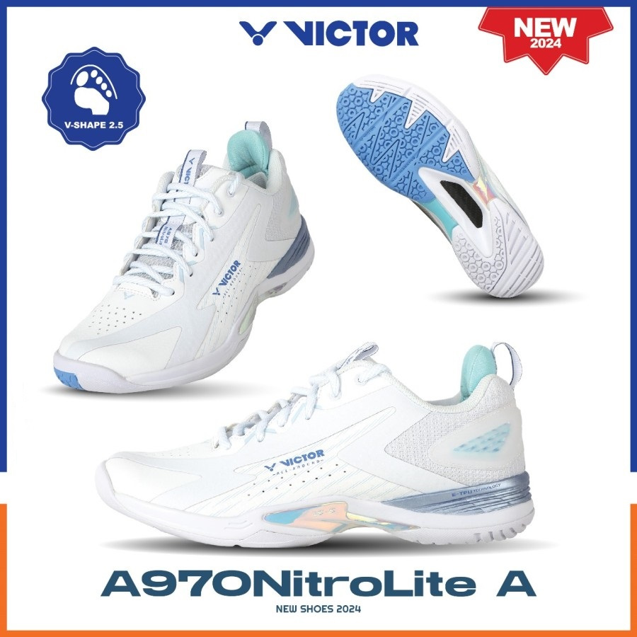 Jual New Limited Sepatu Badminton Victor A 970 / A-970/ A970 Nitrolite ...