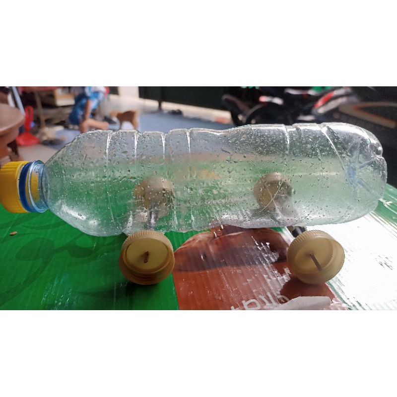 Jual Mobil - Mobilan botol bekas /prakarya anak sekolah / botol bekas ...