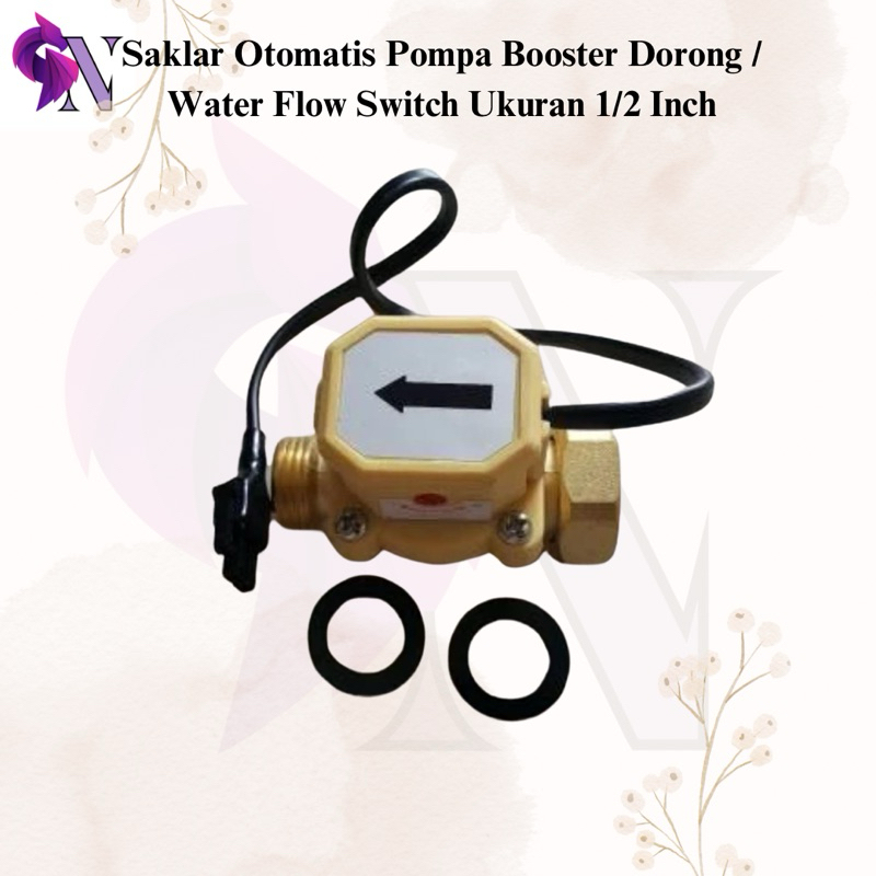 Jual Saklar Otomatis Pompa Booster Dorong / Water Flow Switch Ukuran 1/ ...