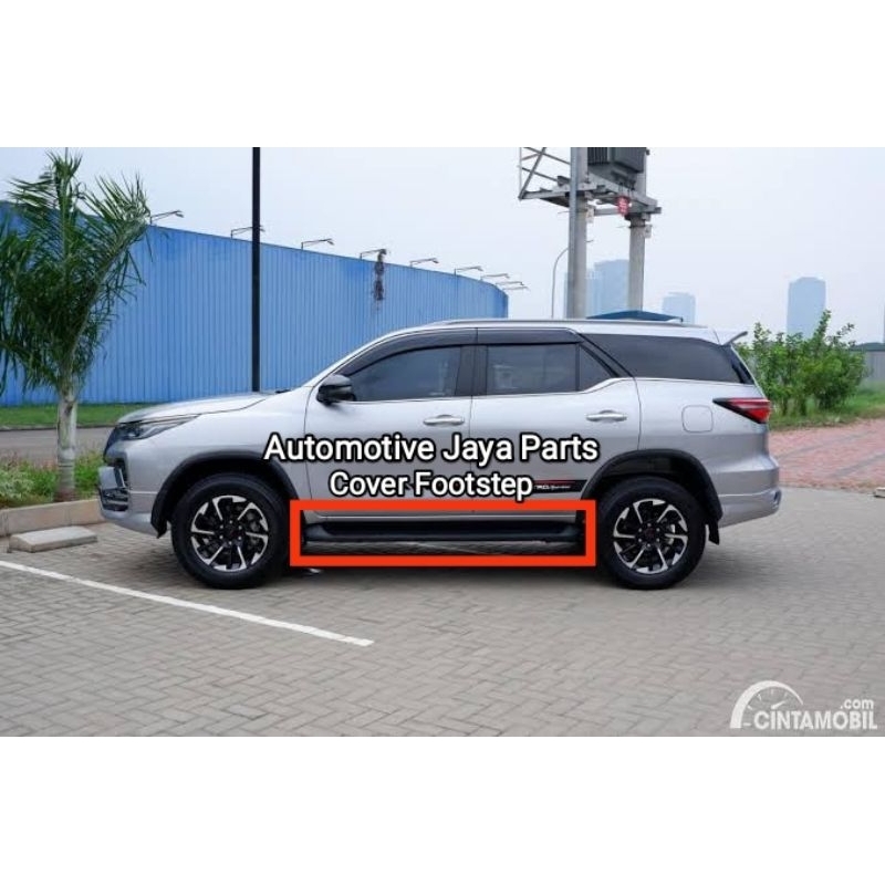 Jual Footstep Cover Footstep Ijekan Kaki Fortuner TRD 2019-2021 ...