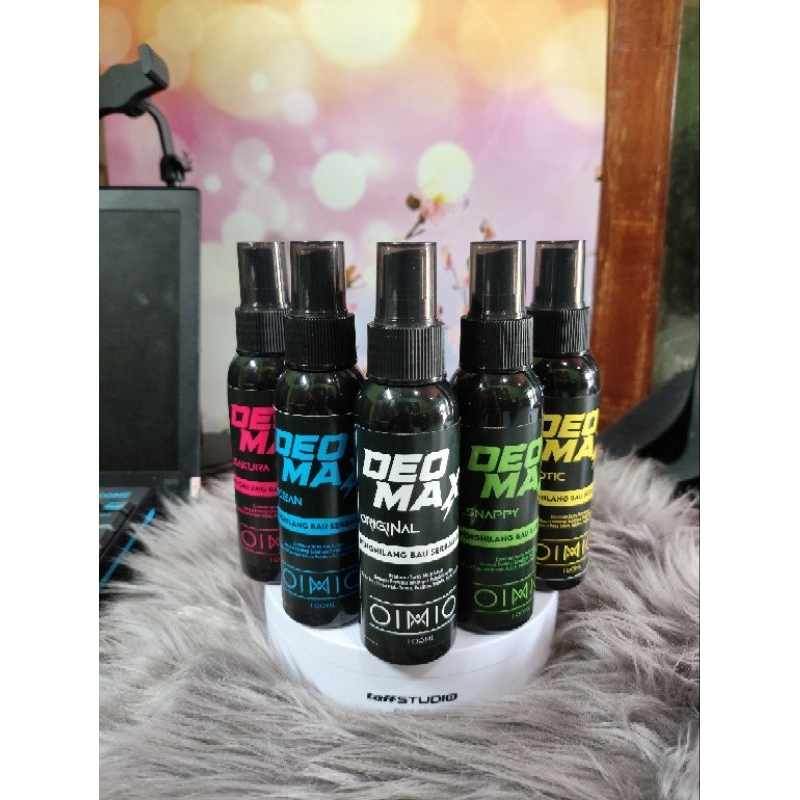 Jual DeoMax 100ml Deodorant Spray Penghilang Bau Serbaguna Parfum Helm ...