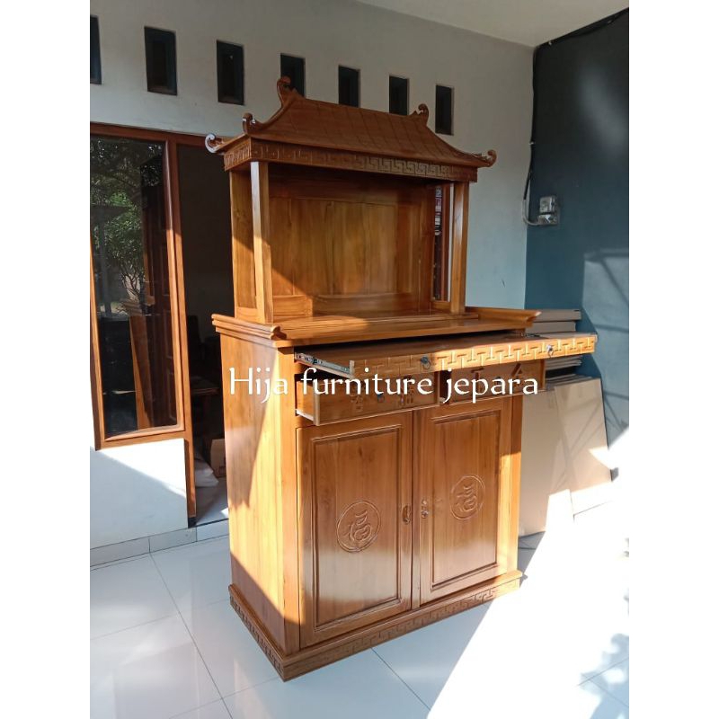 Jual Meja altar Meja sembahyang Jati Hija furniture jepara | Shopee ...