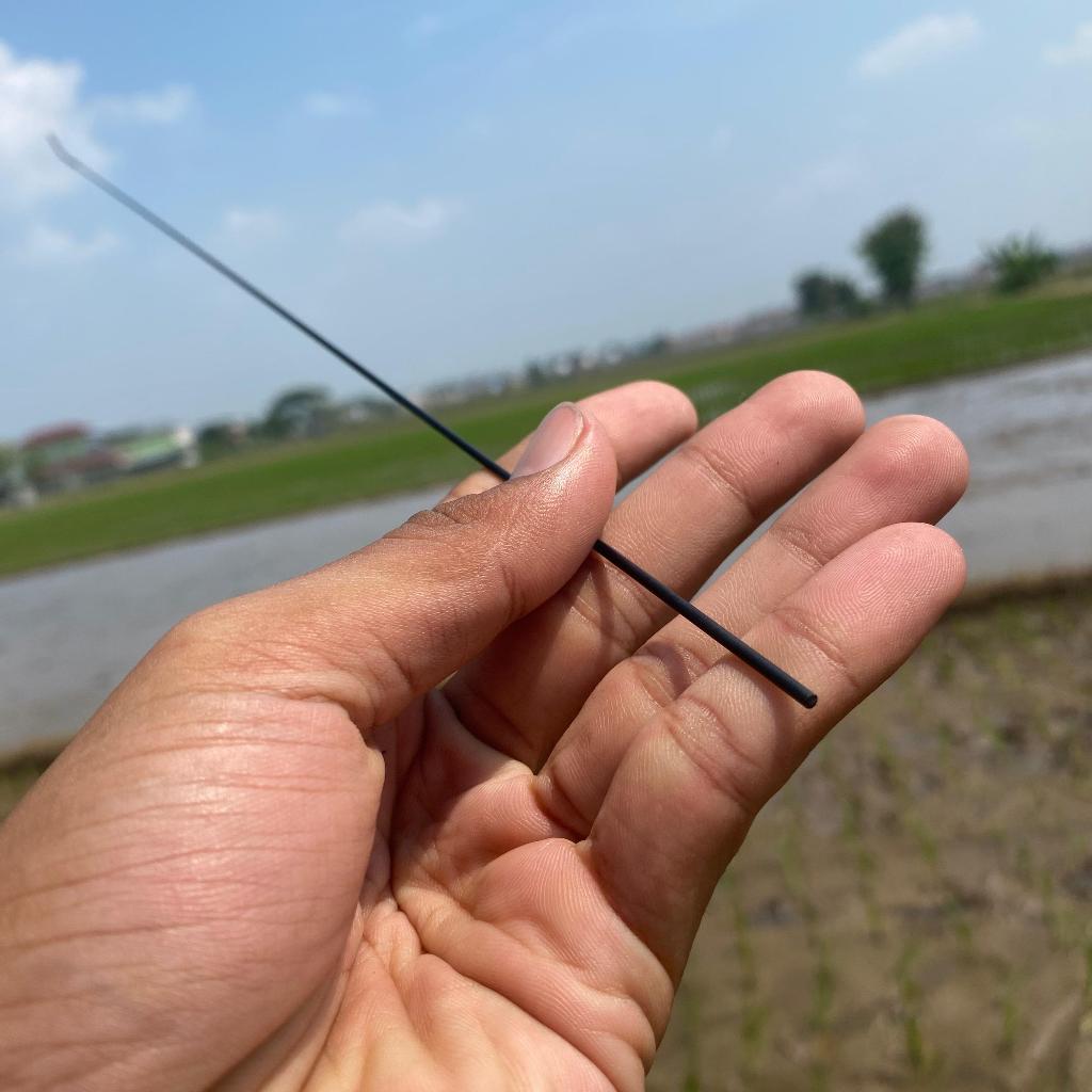 Jual Ujung Tegek / Cardet Bahan Carbon Solid Panjang 45cm, 60 cm & 80cm ...