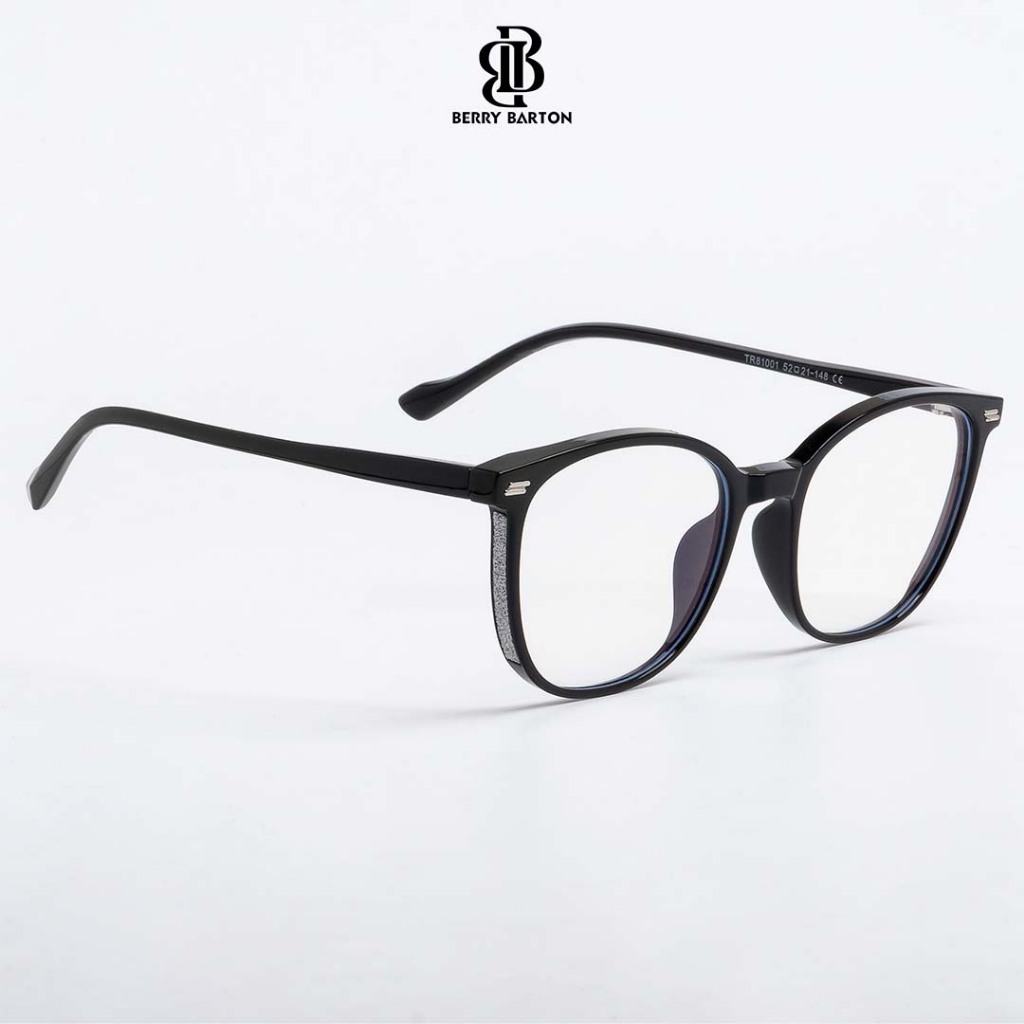 Jual Berrybarton Frame Kacamata Model Kotak TR Pria Wanita Anti Radiasi ...
