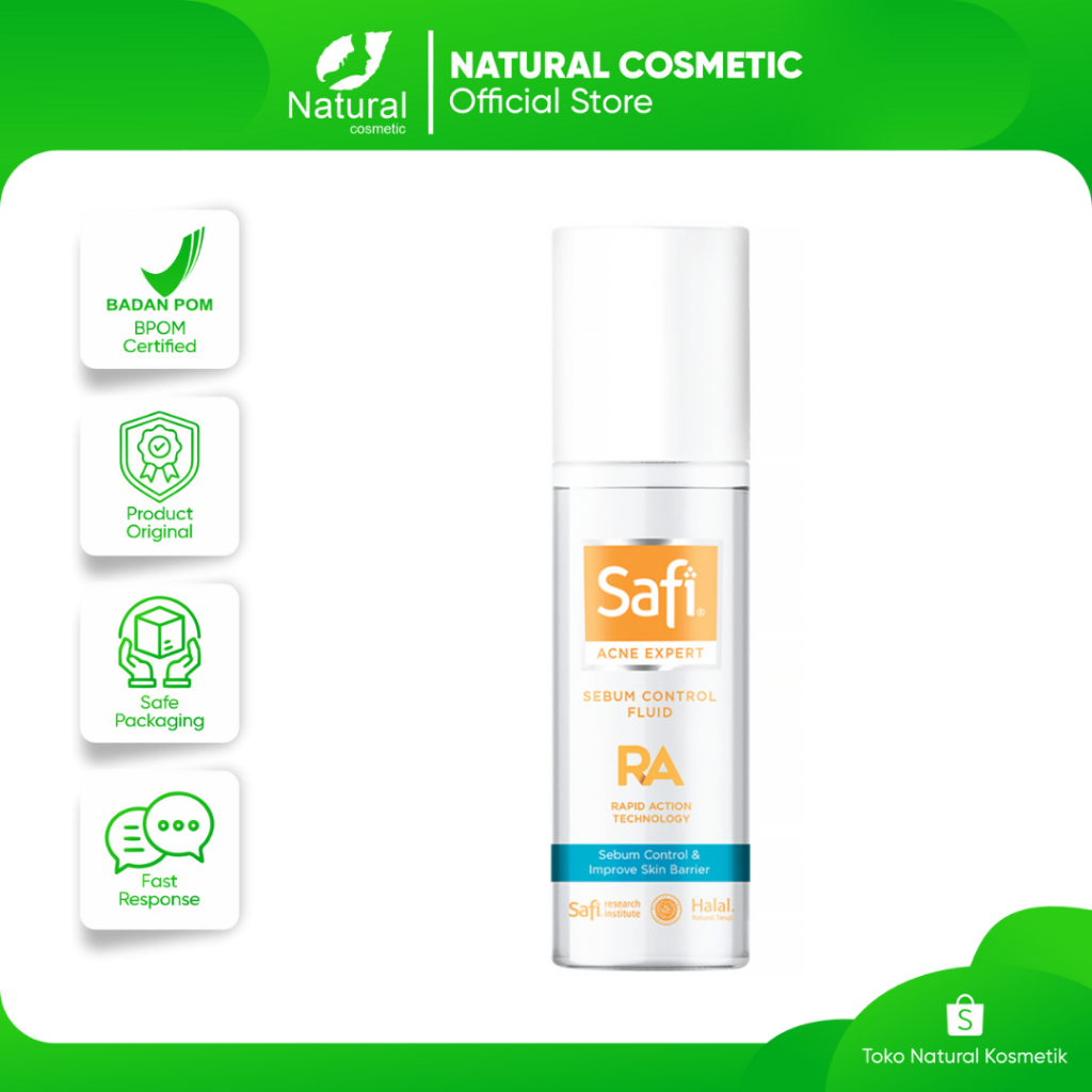 Jual Safi Acne Expert Sebum Control Fluid | Shopee Indonesia