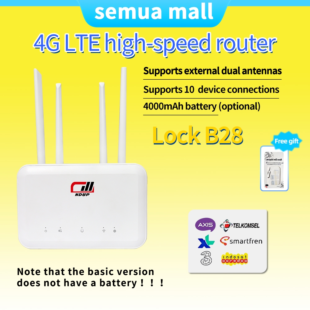 Jual Router Wifi Kartu SIM 4G LTE Unlocked - CPE Router Wi-Fi yang ...