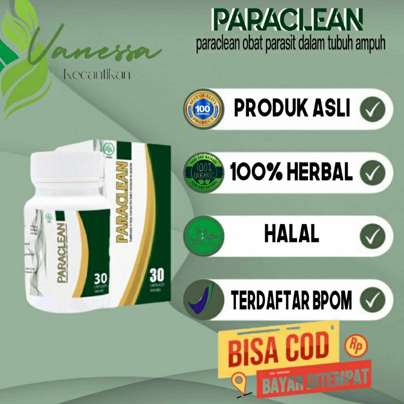 Jual Paraclean asli original obat parasit dalam tubuh ampuh | Shopee ...