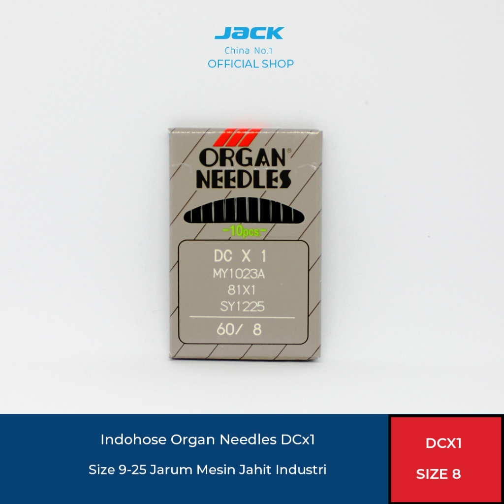 Jual Organ Needles DCx1 Size 8-25 Jarum Mesin Obras Industri Original Japan | Shopee Indonesia