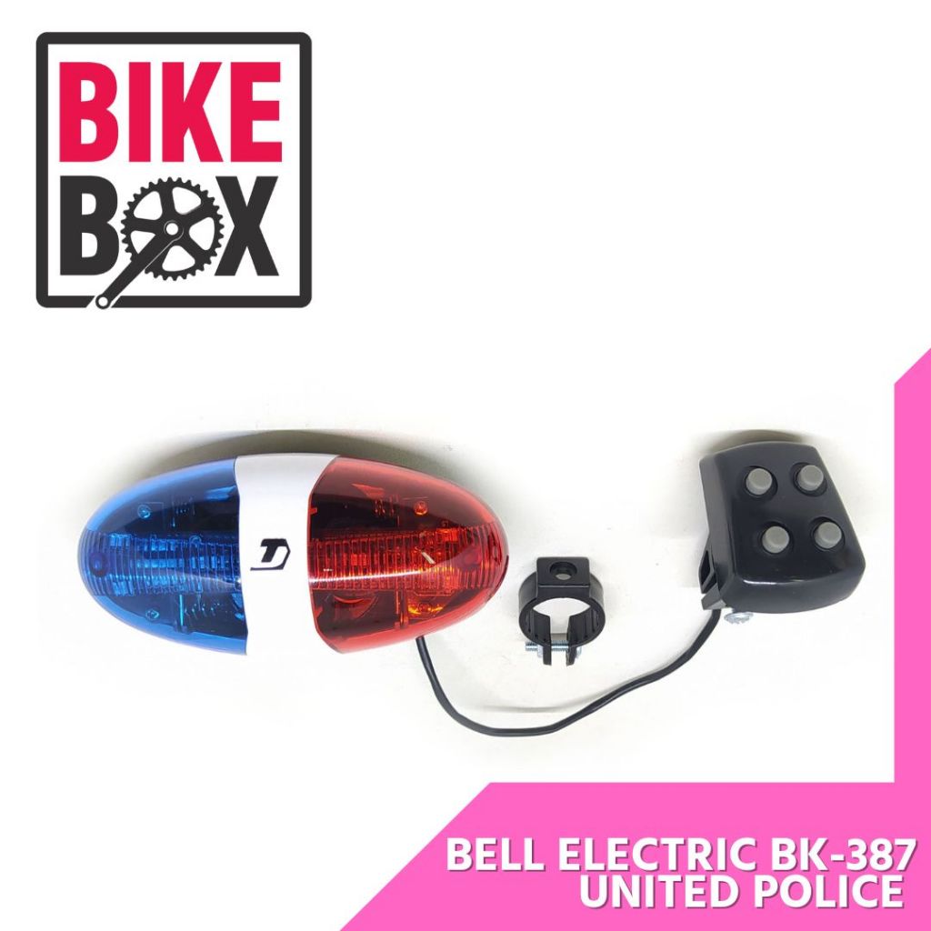 Jual BELL ELECTRIC UNITED POLICE (BK-387) | Shopee Indonesia