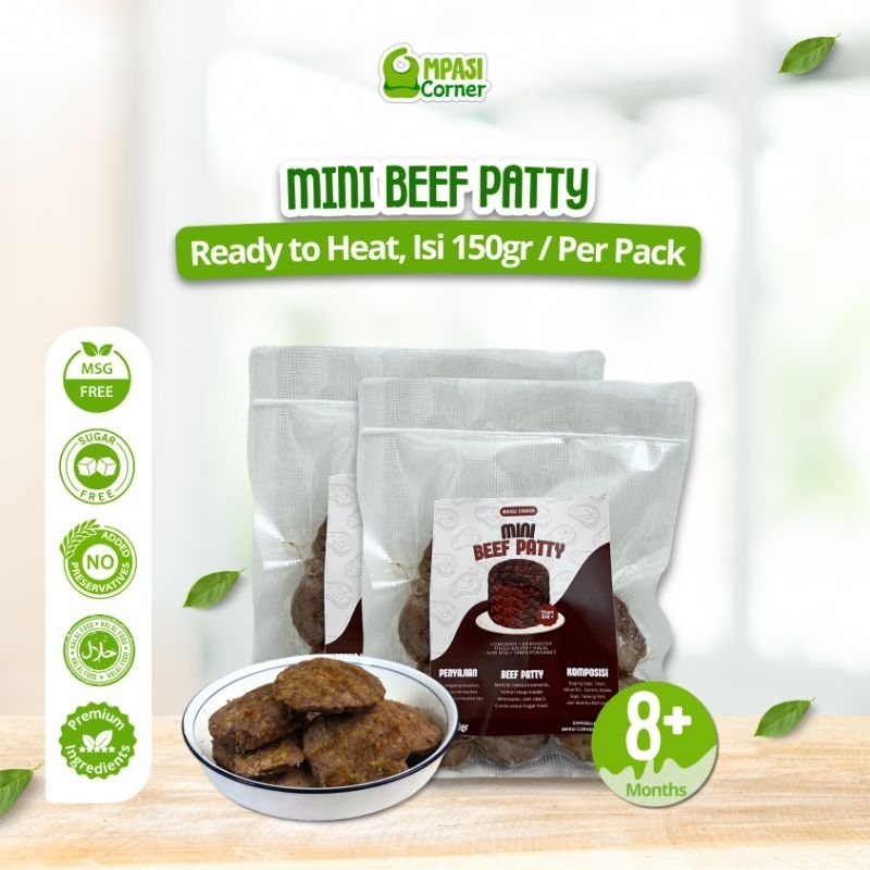 Jual Beef Patty - MPASI Corner | Shopee Indonesia