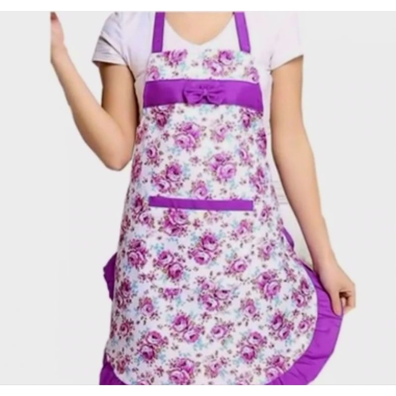 Jual Apron Celemek memasak cantik murah | Shopee Indonesia