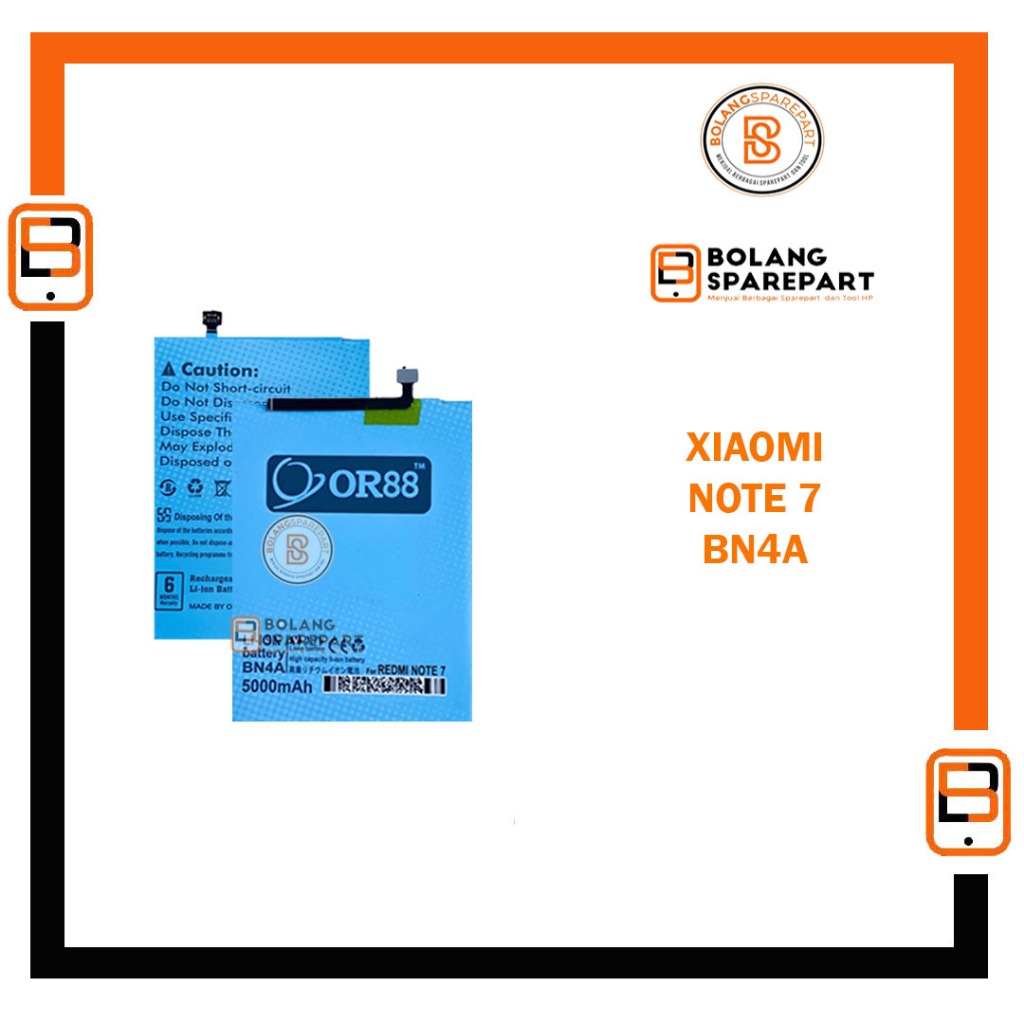 Jual BATERAI BATRE XIAOMI REDMI NOTE 7 NOTE 7 PRO BN4A ORIENS DOUBLE IC ...