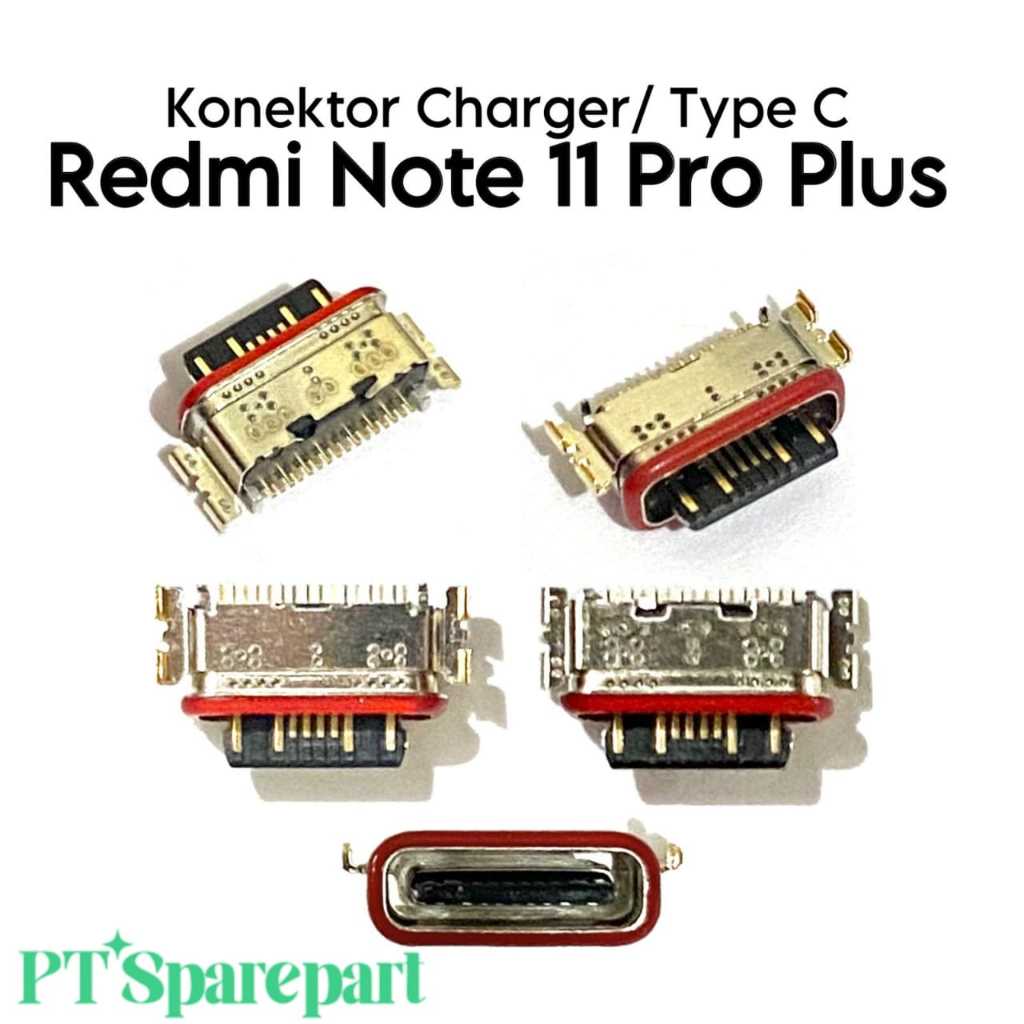 Jual Konektor Charger Only Tipe C Red mi Note 11 Pro Plus 5G / Note 11 ...