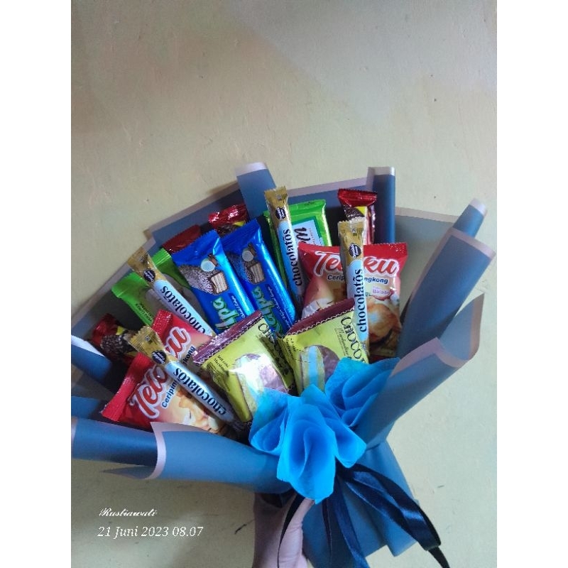 Jual [Ready] bouquet snack ( buket snack, jajanan, coklat, makanan,ciki ...