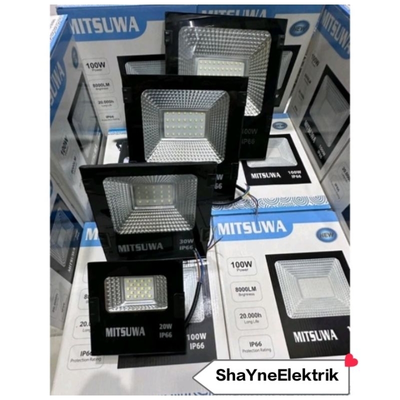 Jual Lampu Sorot Led 50w / Tembak / Floodlight / LED 50W Kuning / Putih | Shopee Indonesia