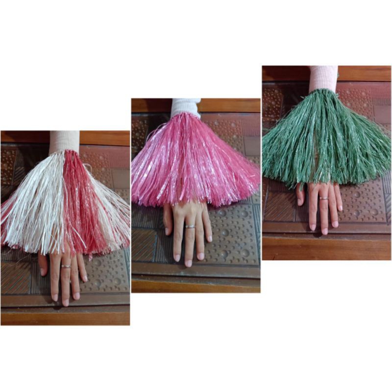 Jual GELANG RUMBAI TALI RAFIA, cocok untuk acara menari | Shopee Indonesia