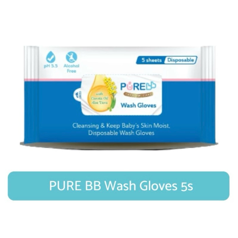 Jual Medishield by Paseo Wet Wash Glove Tisu Tissue Basah Waslap ...